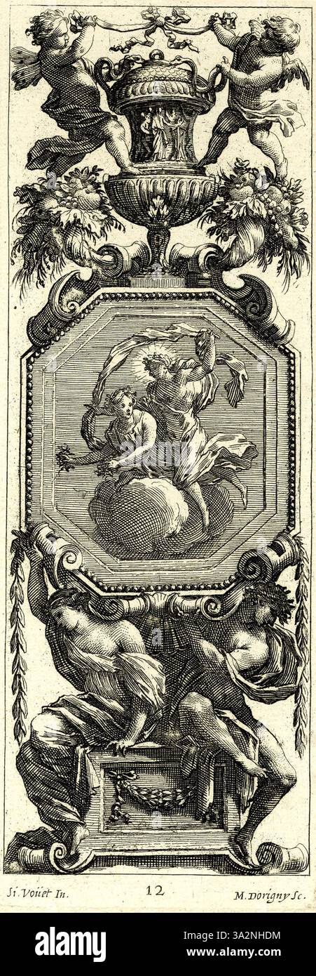 A detailed illustration from the 1873 edition of the 'Livre de diverses ...