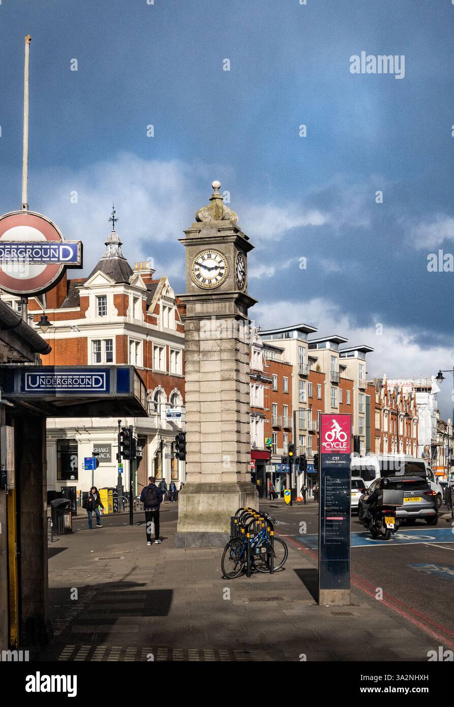 Clapham london clock hi-res stock photography and images - Alamy