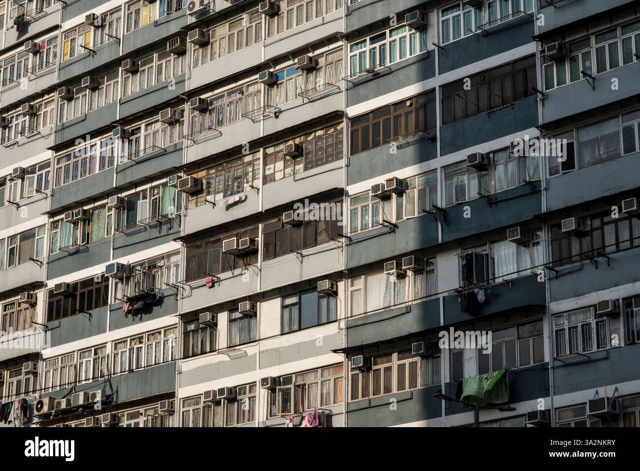 Hong Kong architecture and old buildings, China Stock Photo - Alamy