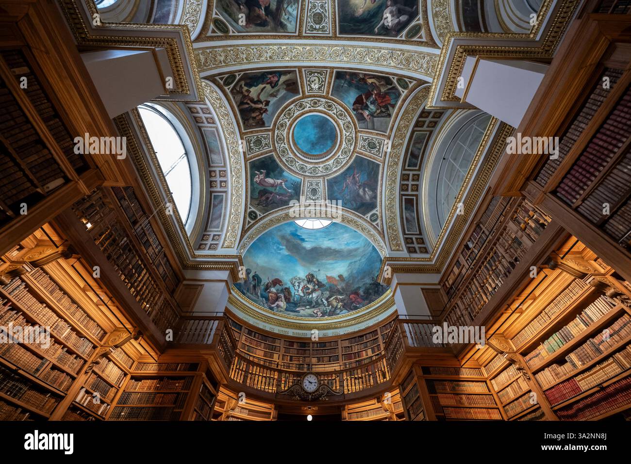 Paris, France. 13th Mar, 2025. After a year of restoration work, the ...