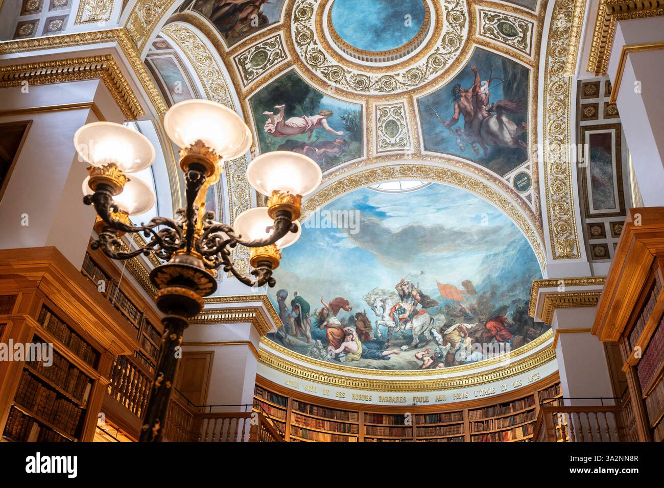 Paris, France. 13th Mar, 2025. After a year of restoration work, the ...