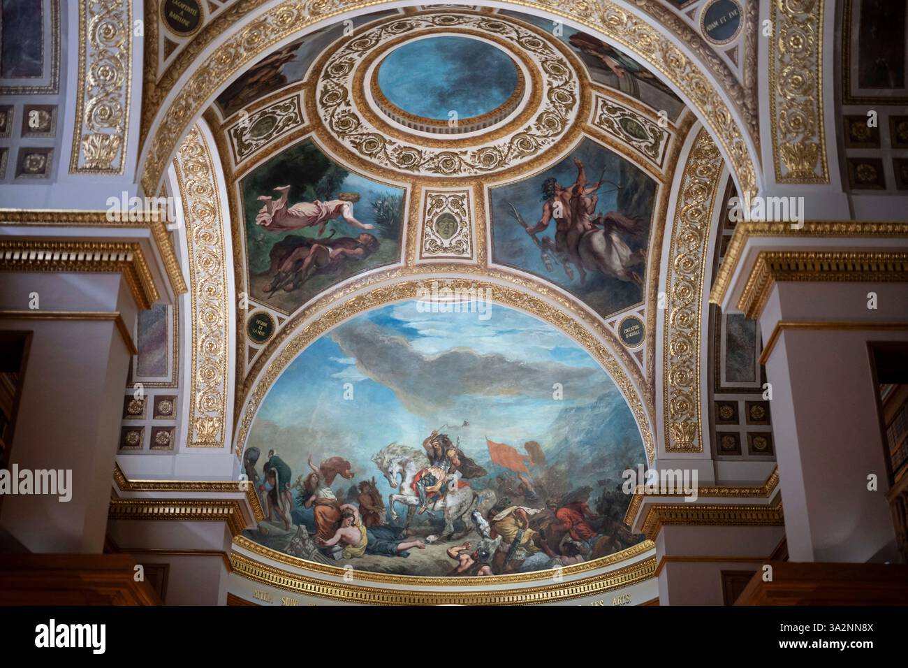 Paris, France. 13th Mar, 2025. After a year of restoration work, the ...