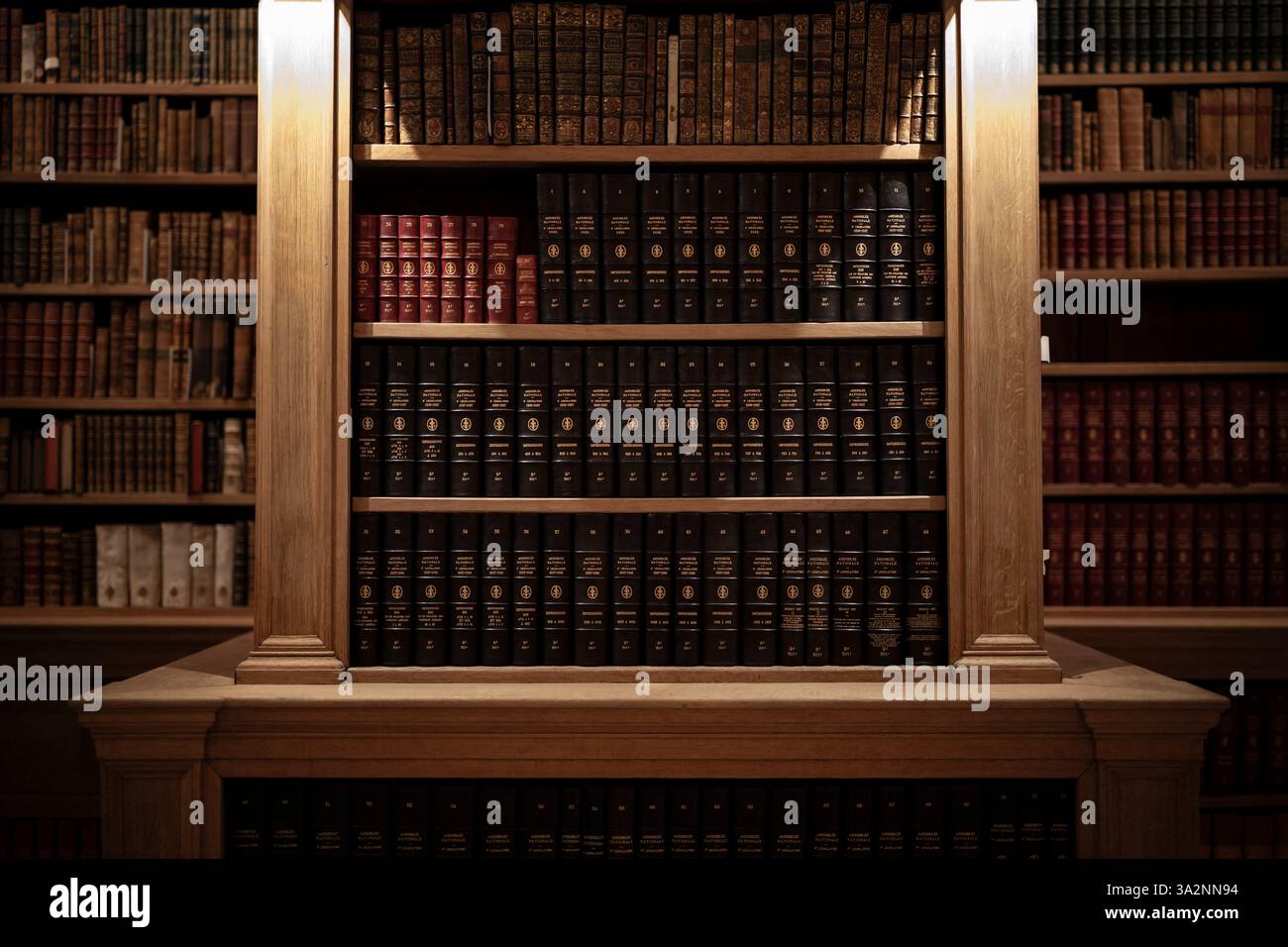 After a year of restoration work, the National Assembly library is ...