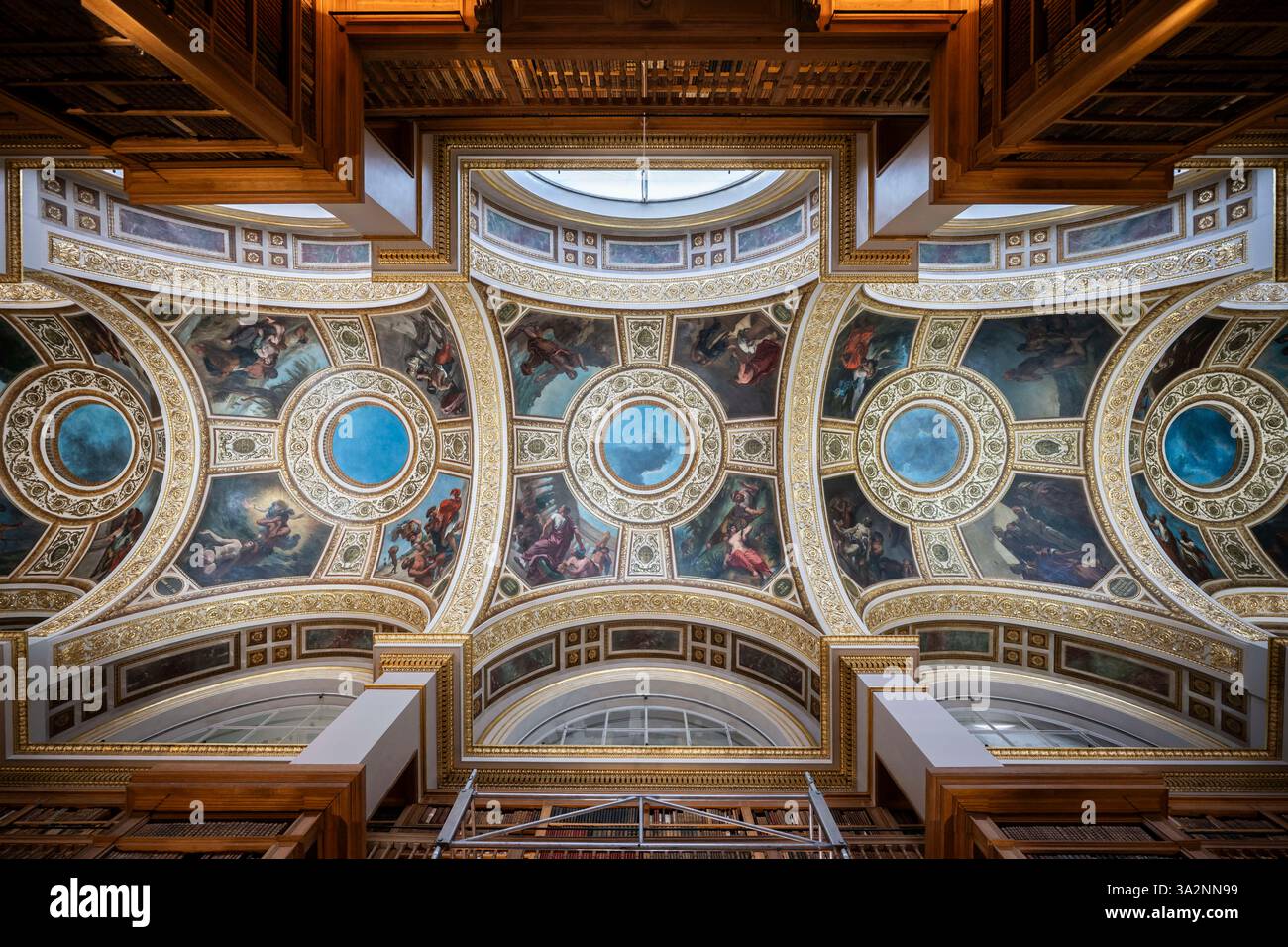 Paris, France. 13th Mar, 2025. After a year of restoration work, the ...