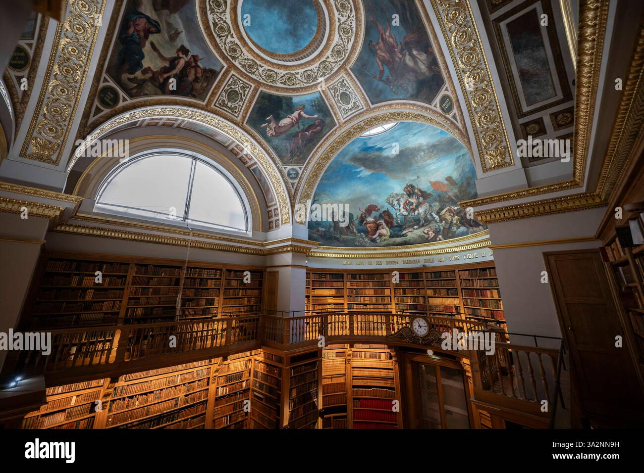 Paris, France. 13th Mar, 2025. After a year of restoration work, the ...