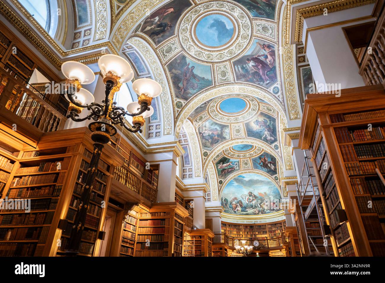 Paris, France. 13th Mar, 2025. After a year of restoration work, the ...