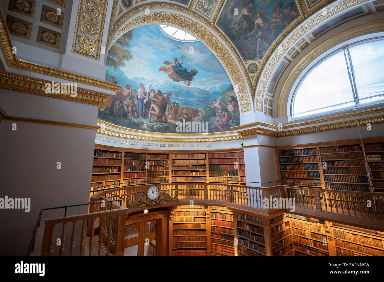 Paris, France. 13th Mar, 2025. After a year of restoration work, the ...