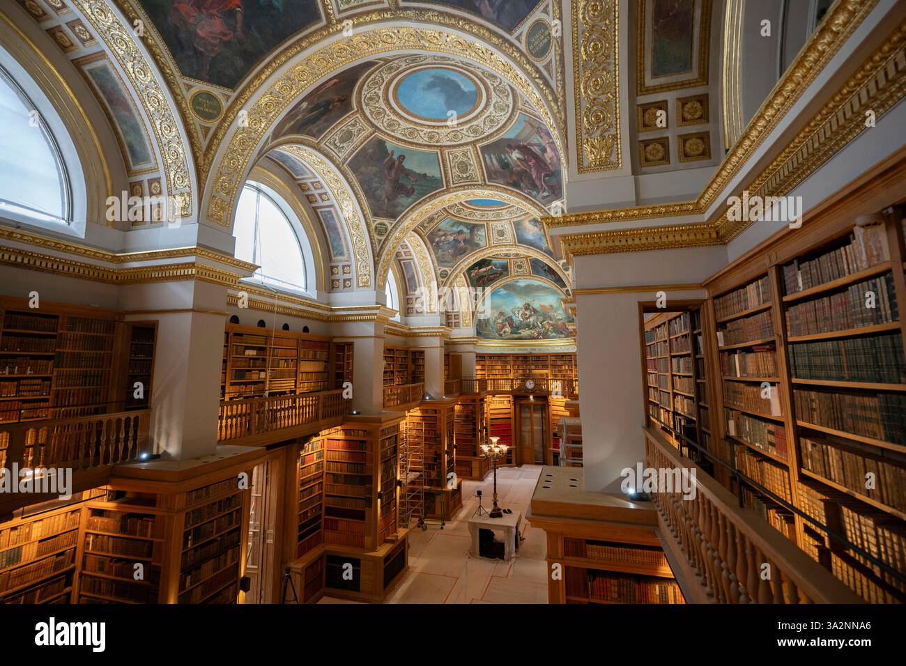 Paris, France. 13th Mar, 2025. After a year of restoration work, the ...