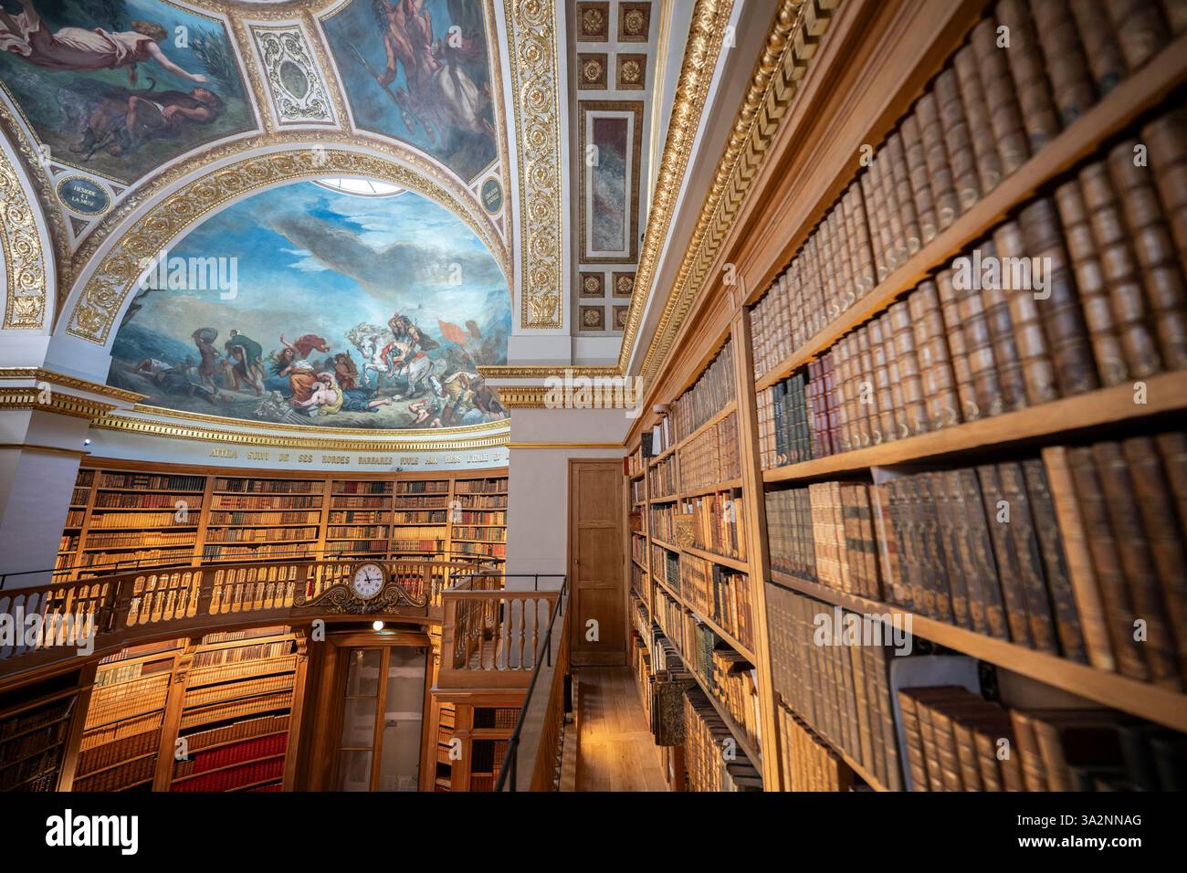 Paris, France. 13th Mar, 2025. After a year of restoration work, the ...