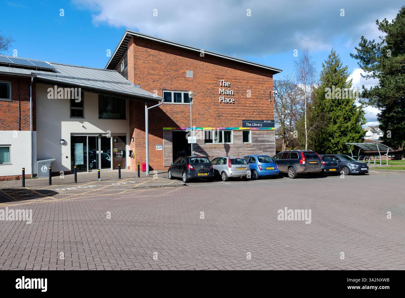 The Main Place, Coleford, Forest of Dean, Gloucestershire, UK Stock ...