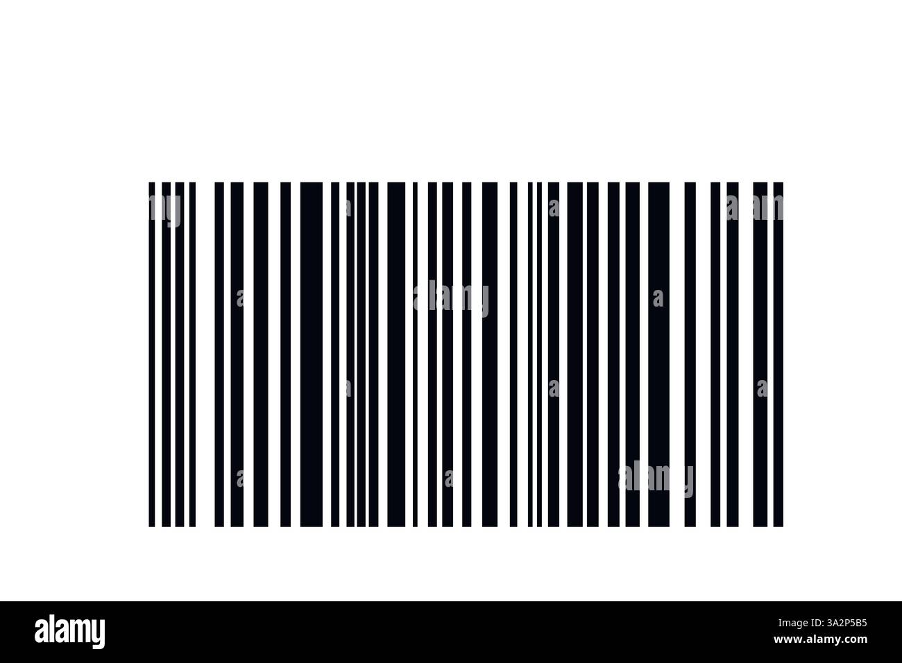 Barcode isolated on white background. Code stripes sticker. Barcode ...