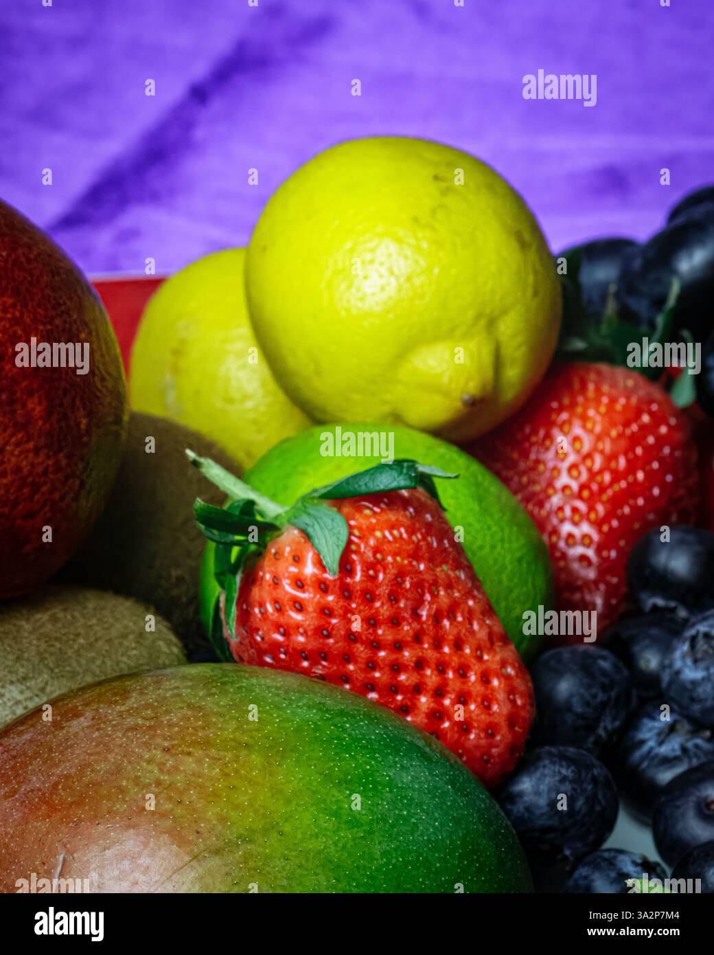 Mixed Fruit Still Life stock photo Stock Photo - Alamy