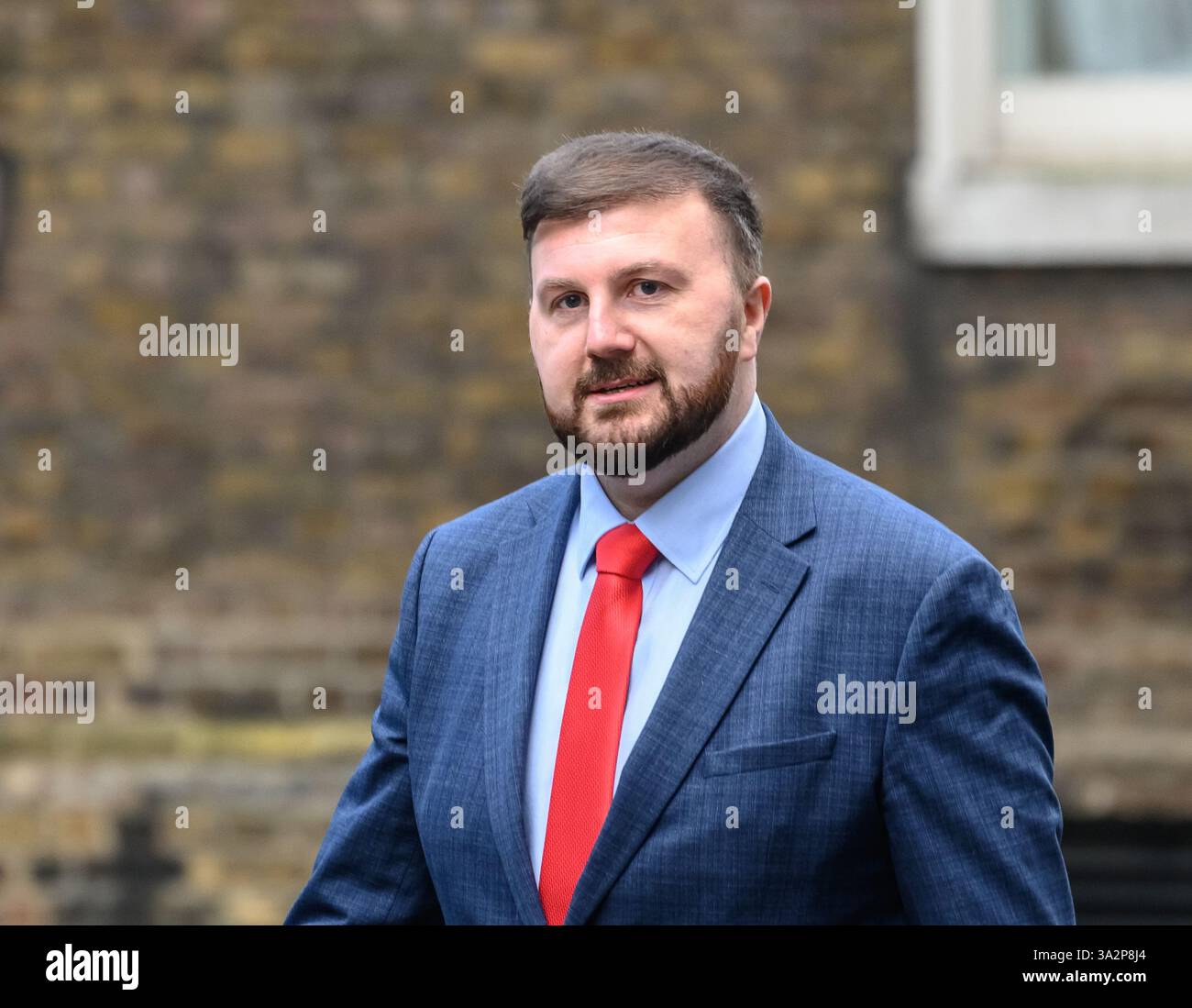 Chris Webb MP (Lab: Blackpool South) in Downing Street for a meeting ...