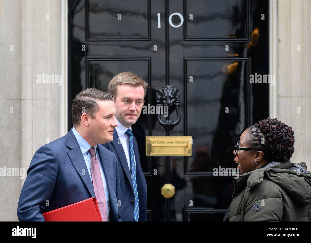 Wes Streeting MP - Secretary of State for Health and Social Care - with ...