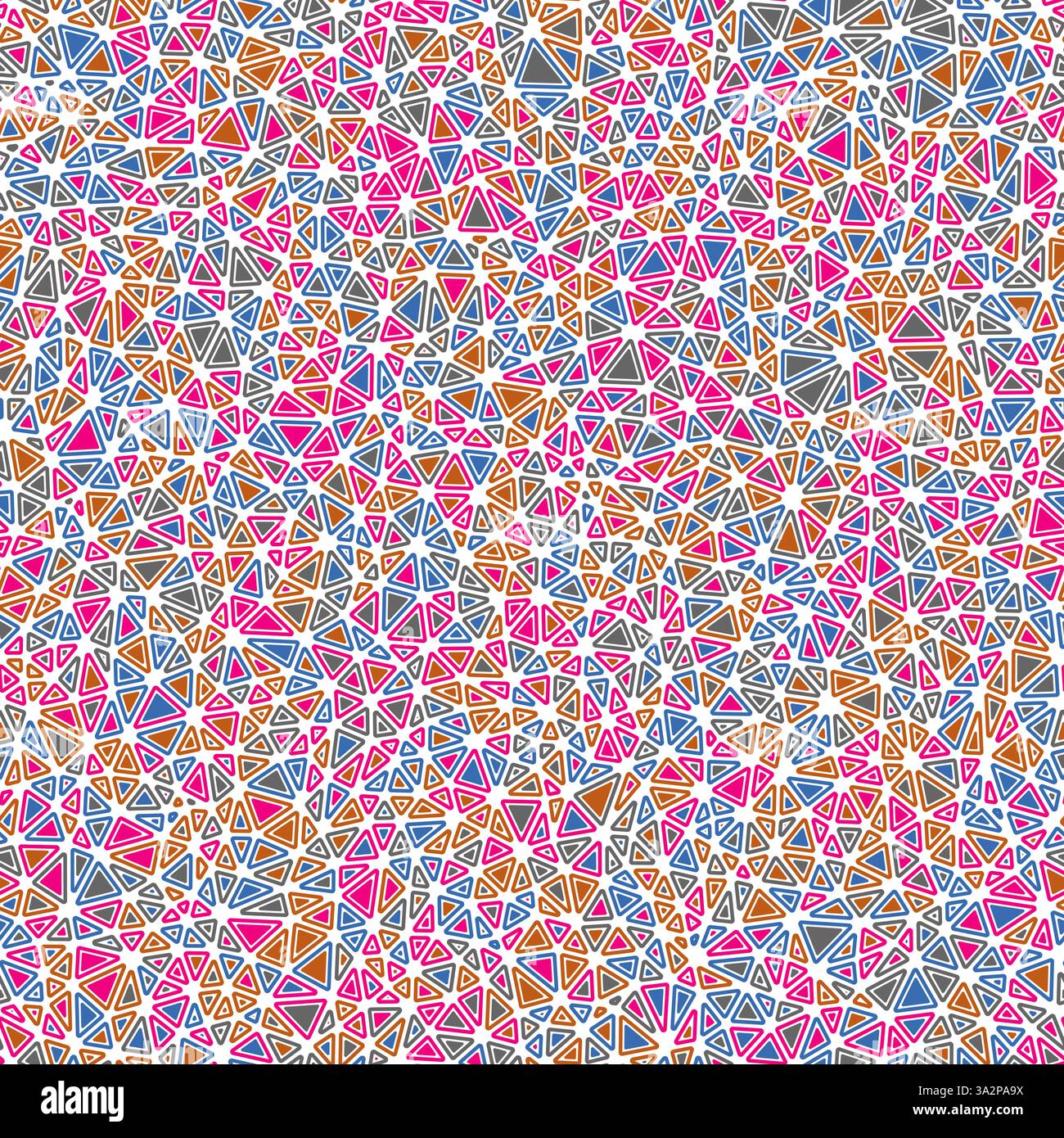 Minimalistic Triangles Background Rounded Solid Shapes In Frames Small Triangles Size