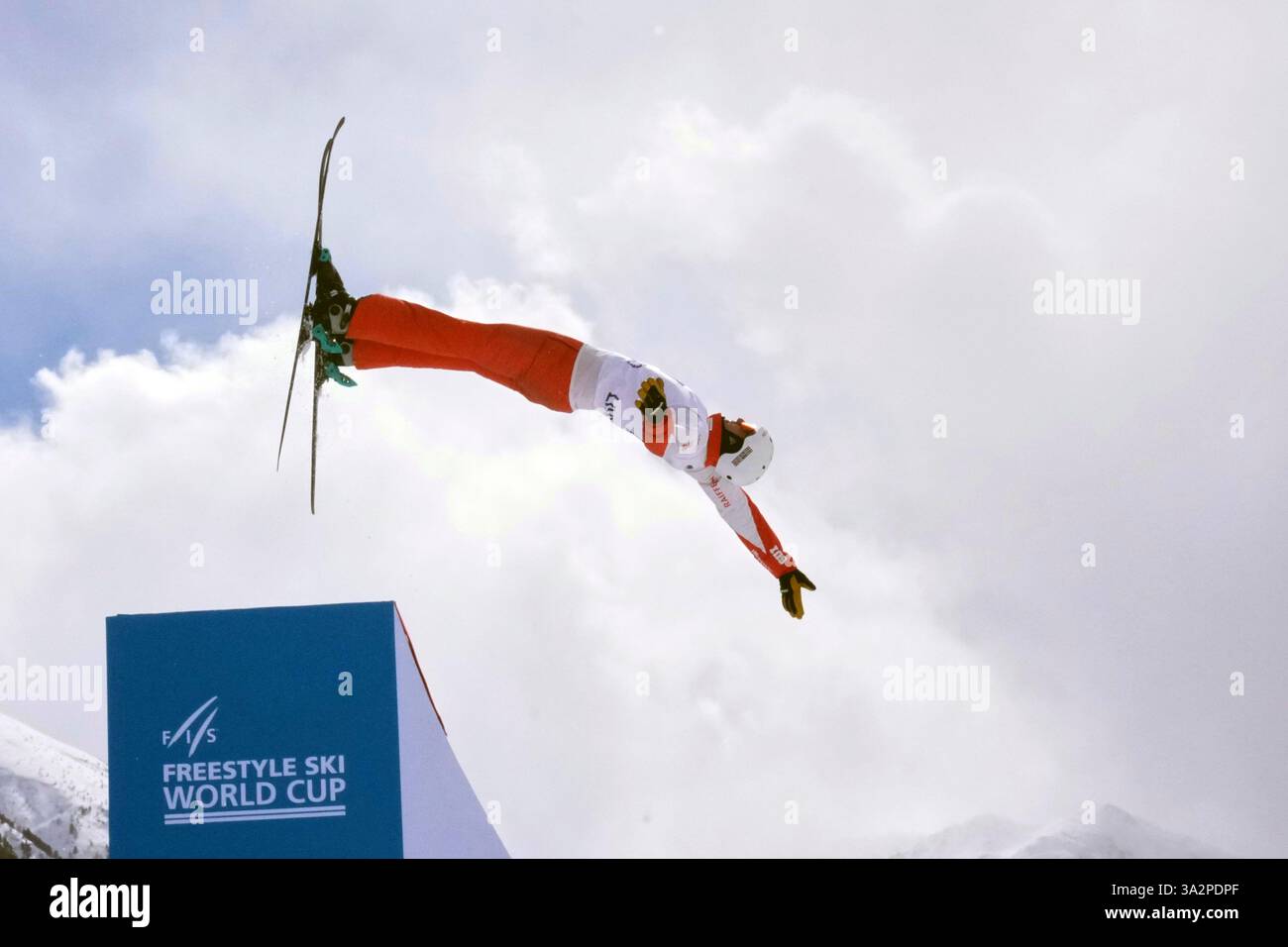 Switzerland's Pirmin Werner competes during the men's freestyle skiing ...