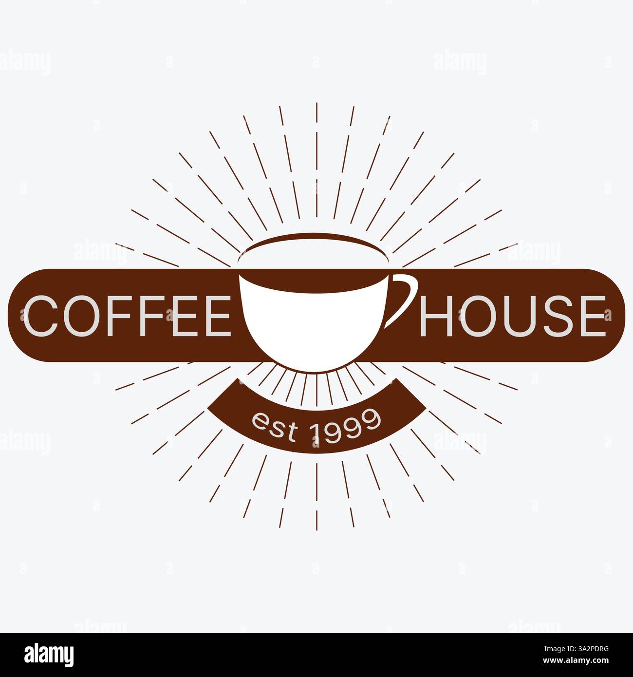 Premium cup logo Stock Vector Images - Alamy