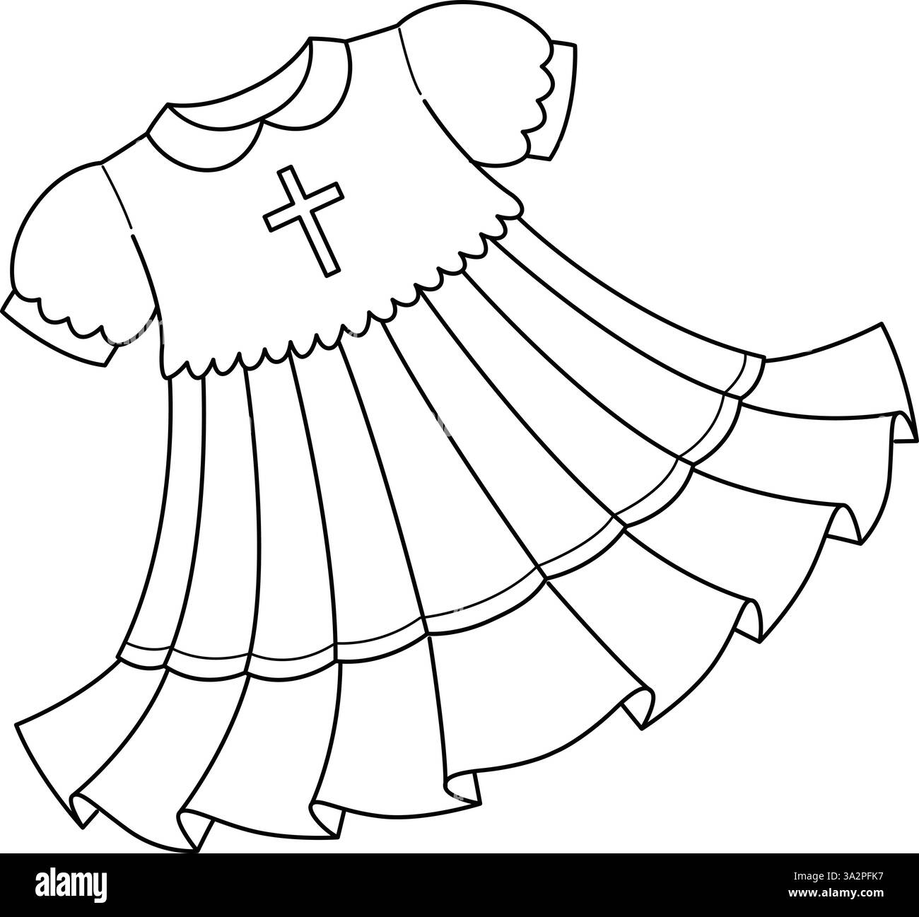 Baby dress design Black and White Stock Photos & Images - Alamy