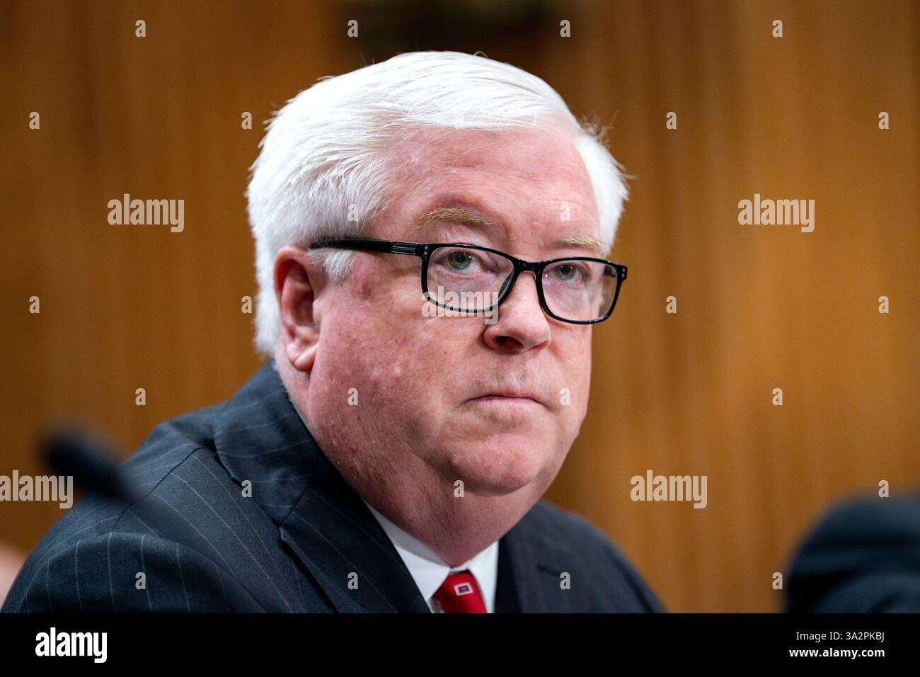 Washington, United States. 13th Mar, 2025. George Glass, nominee to be ...