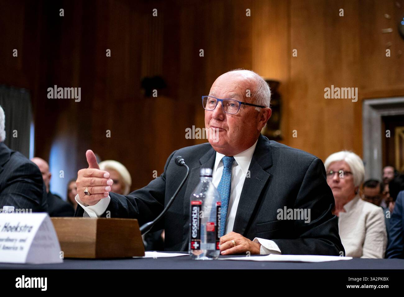 Washington, United States. 13th Mar, 2025. Peter Hoekstra, nominee to ...