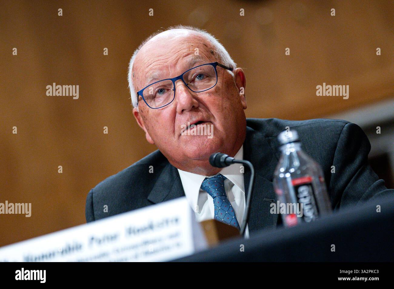 Washington, United States. 13th Mar, 2025. Peter Hoekstra, nominee to ...