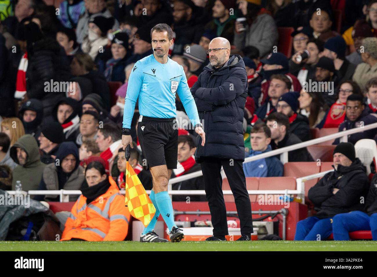 12th March 2025; Emirates Stadium, London, England; UEFA Champions ...