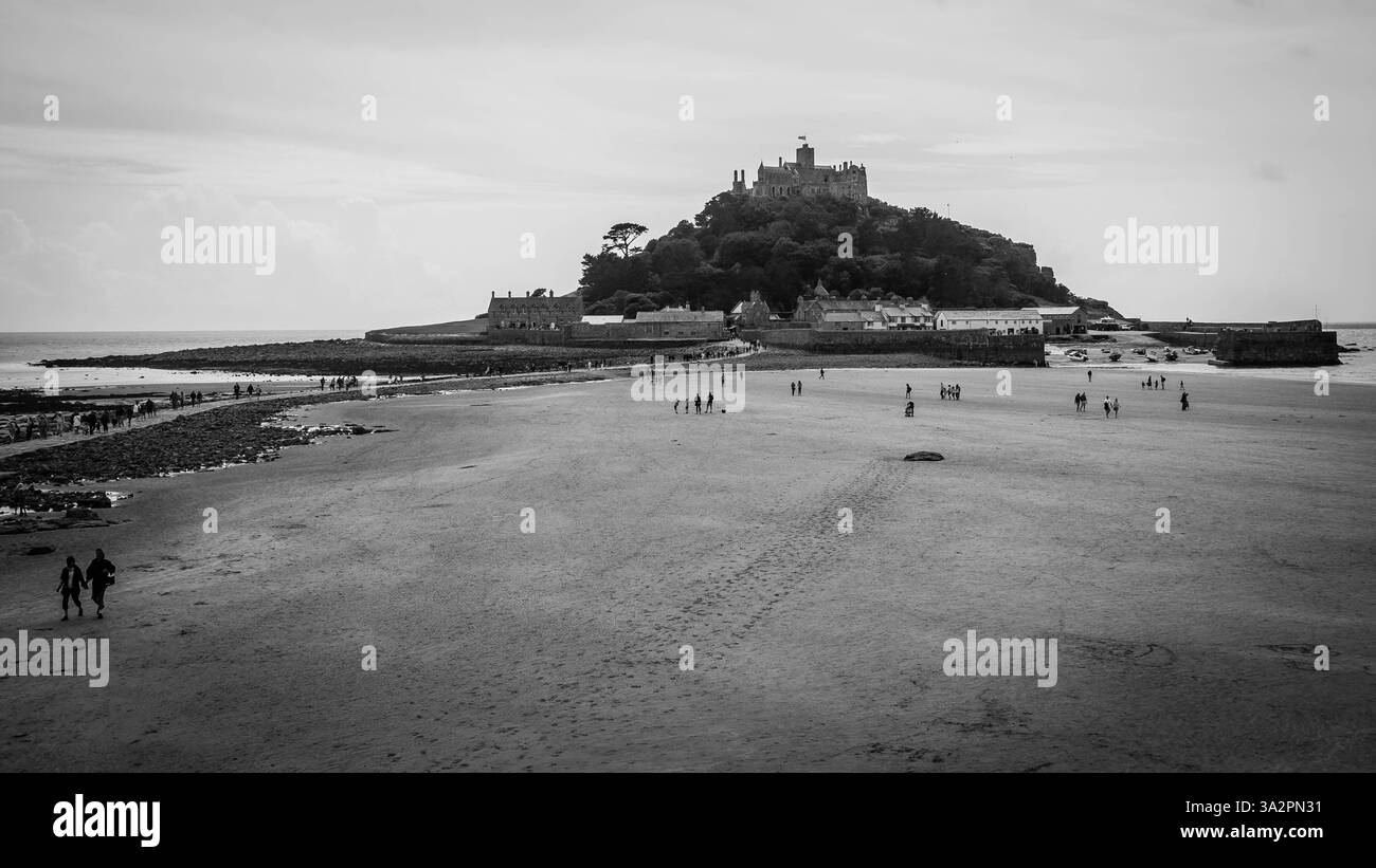 Saint Michael's Mount, Cornwall, England Stock Photo - Alamy