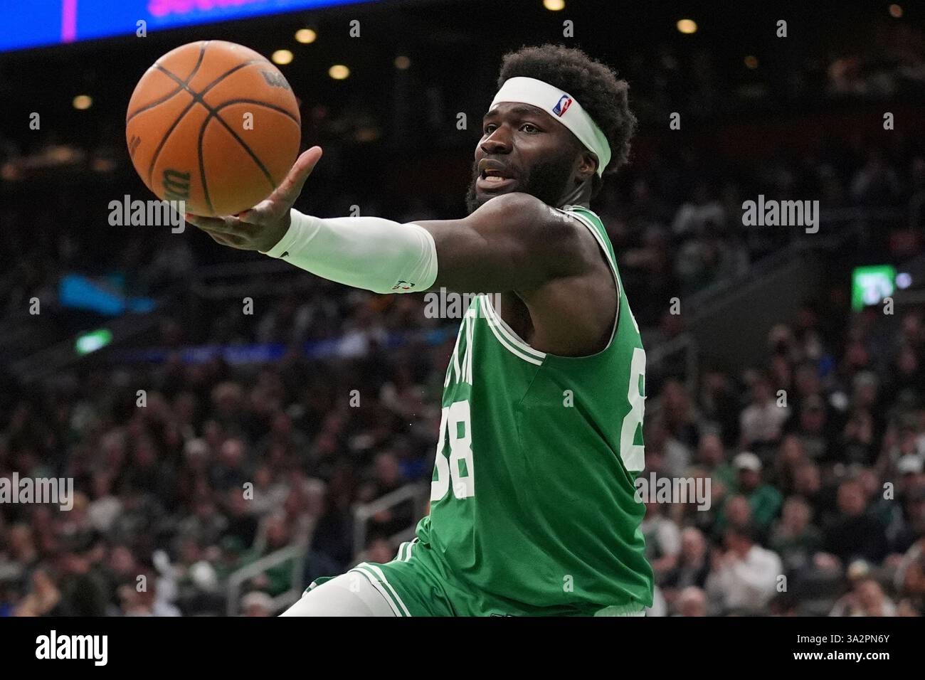 Boston Celtics center Neemias Queta (88) during an NBA basketball game ...