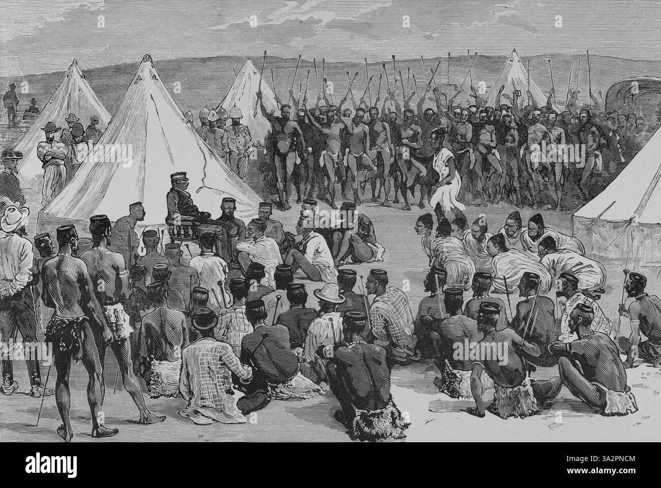 Cetshwayo (Cetshwayo kaMpande) (c. 1826-1884). King of the Zulus (1872 ...