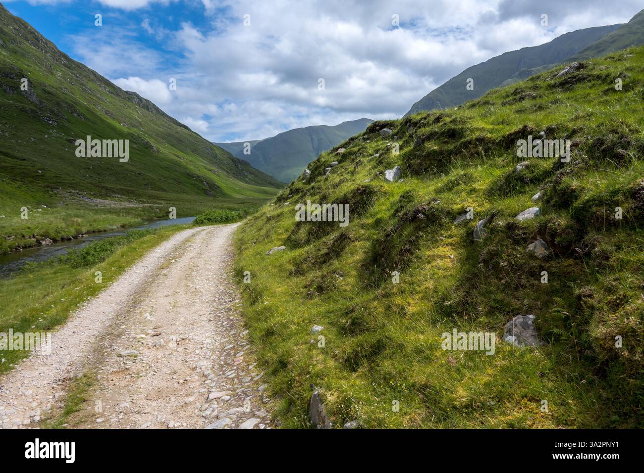 Stunning view at Kintail, National Trust, Scotland Stock Photo - Alamy