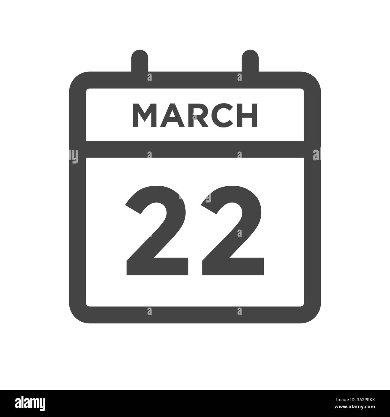 March 22 Calendar Day or Calender Date for Deadline and Appointment ...