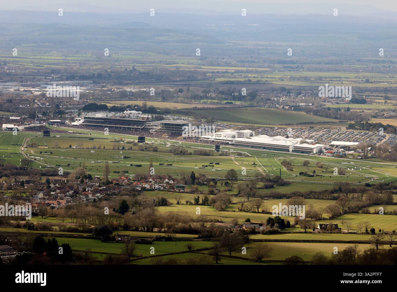 Cheltenham Racecourse during Cheltenham Festival 2025, as seen from ...