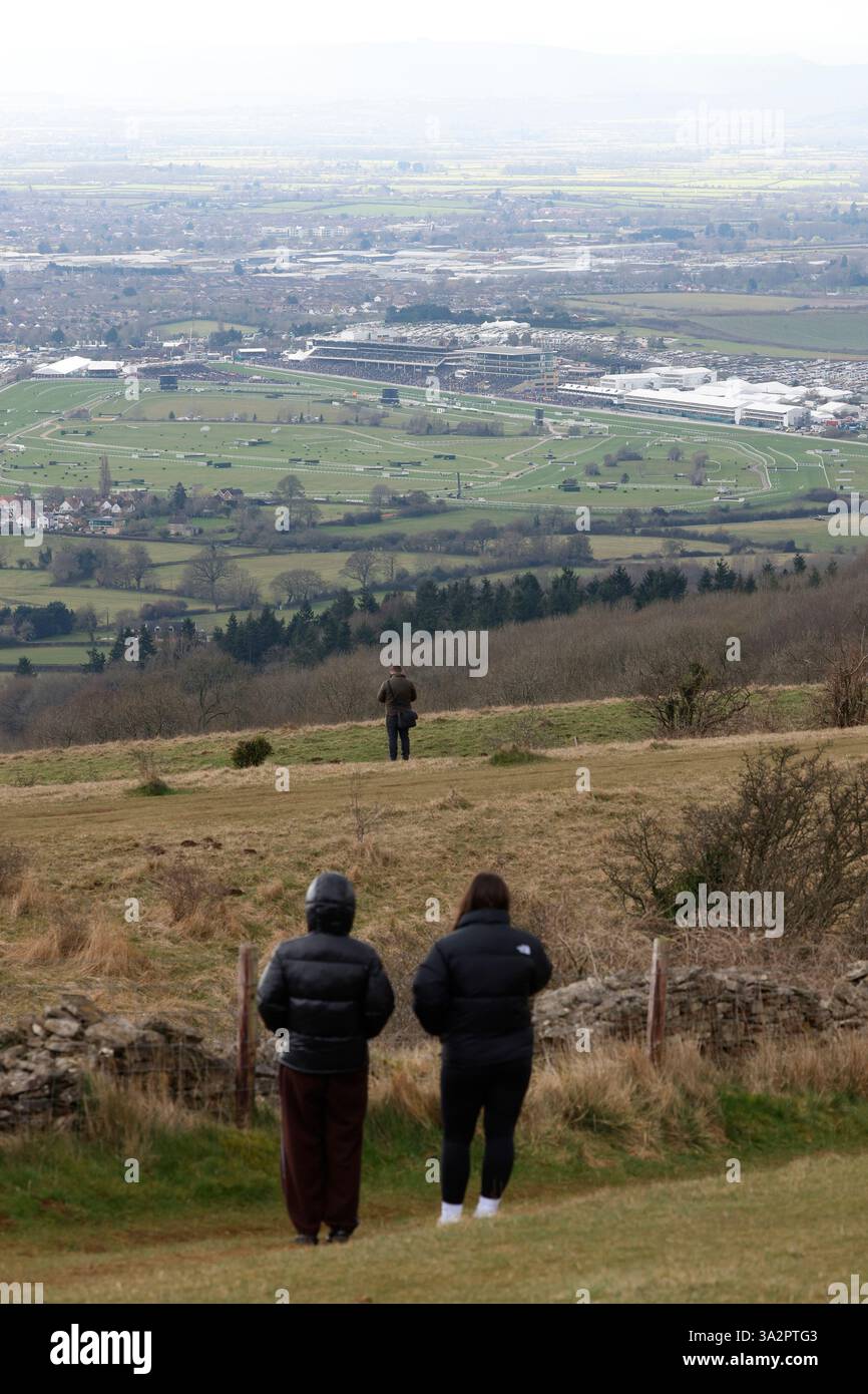 Cheltenham Racecourse during Cheltenham Festival 2025, as seen from ...