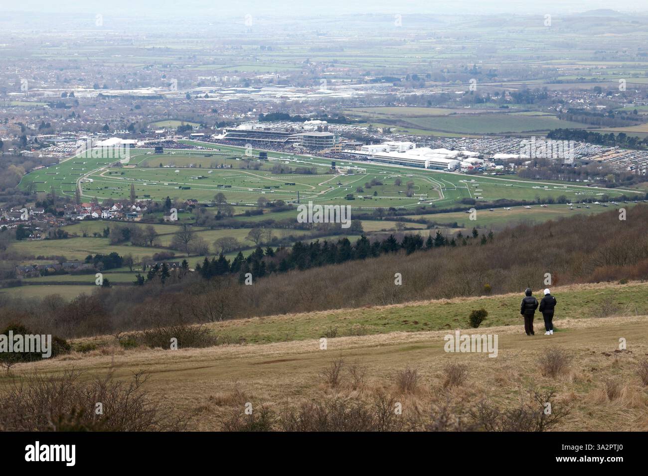Cheltenham Racecourse during Cheltenham Festival 2025, as seen from ...