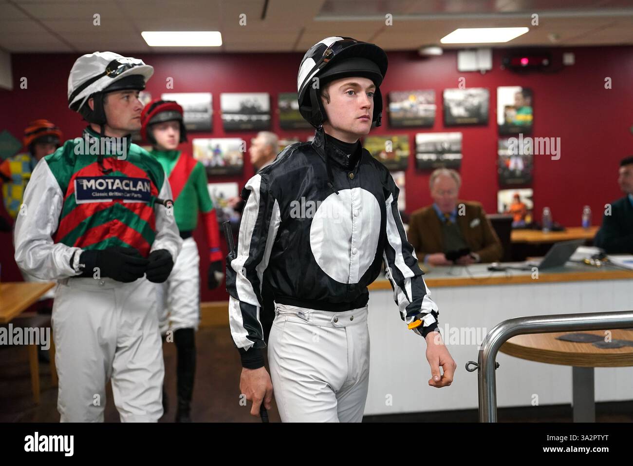 Jockey Alan O'Sullivan before the Fulke Walwyn Kim Muir Challenge Cup ...
