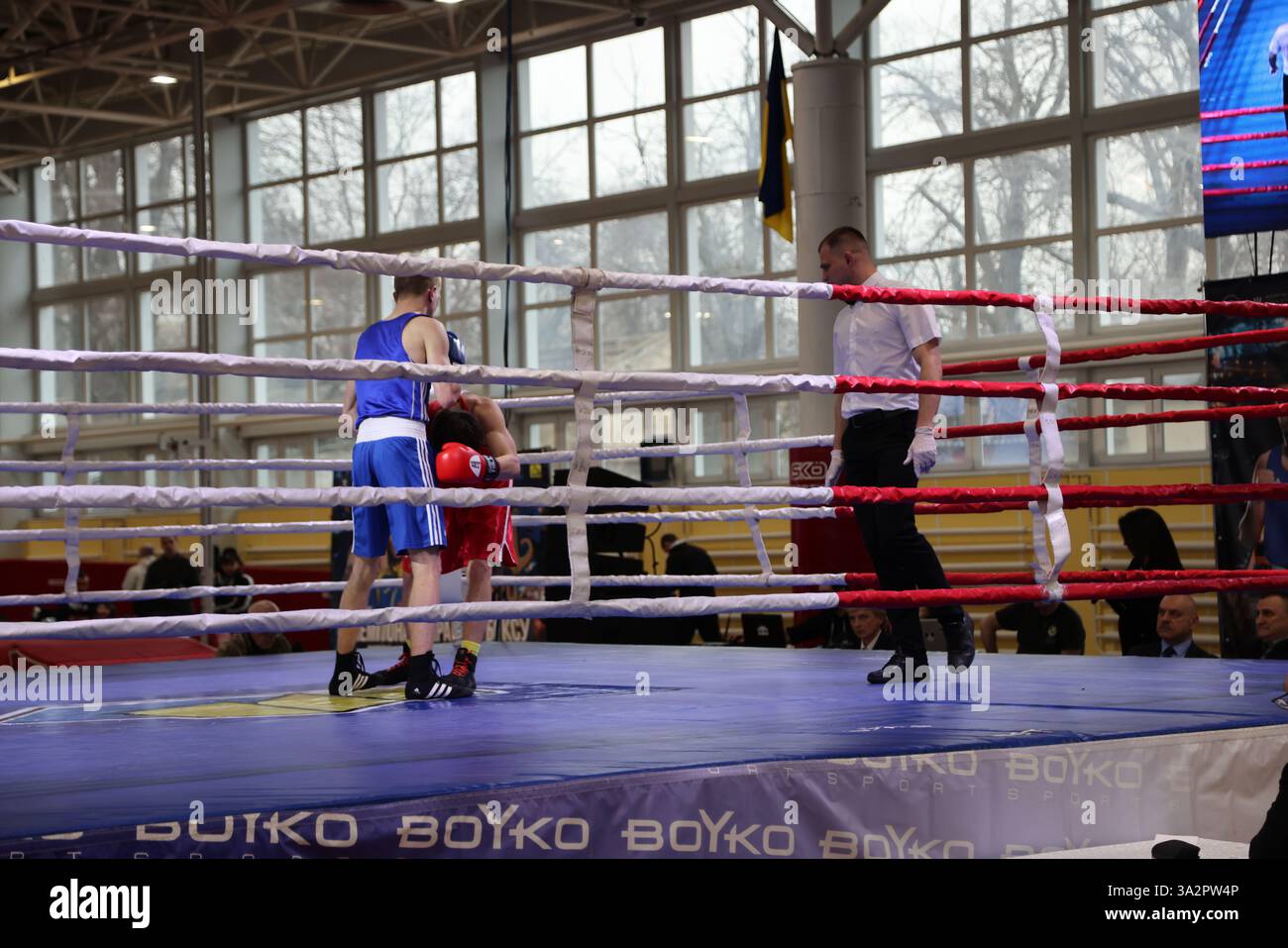 ODESSA, UKRAINE - March 10, 2025: Ukrainian Boxing Cup among men and ...