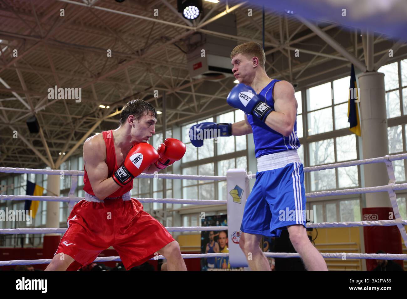 ODESSA, UKRAINE - March 10, 2025: Ukrainian Boxing Cup among men and ...