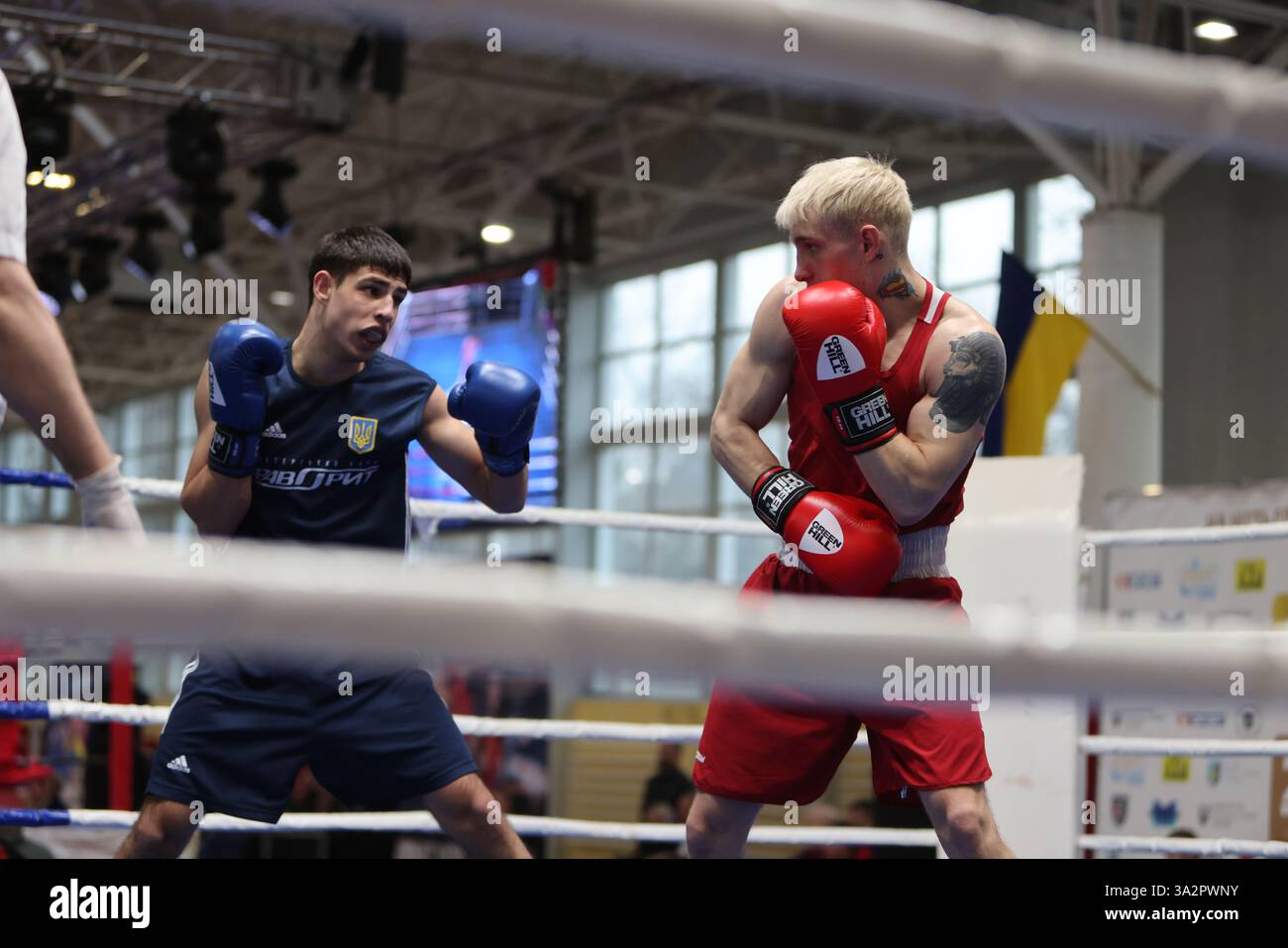 ODESSA, UKRAINE - March 10, 2025: Ukrainian Boxing Cup among men and ...