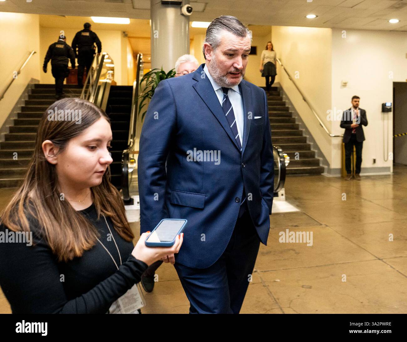 Washington, District Of Columbia, USA. 13th Mar, 2025. U.S. Senator TED ...