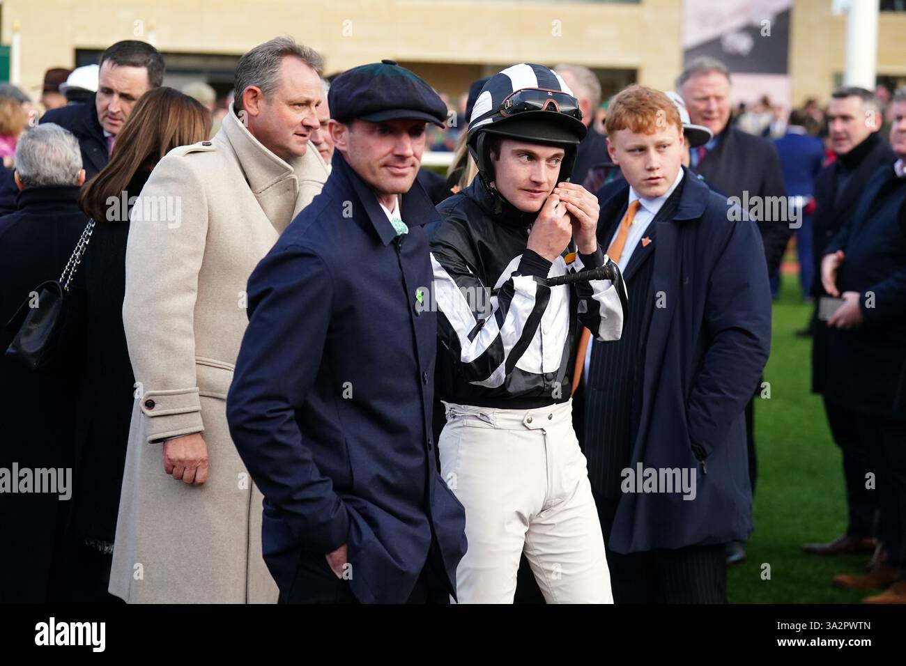 Alan O'Sullivan, brother of the late jockey Michael O'Sullivan, on day ...