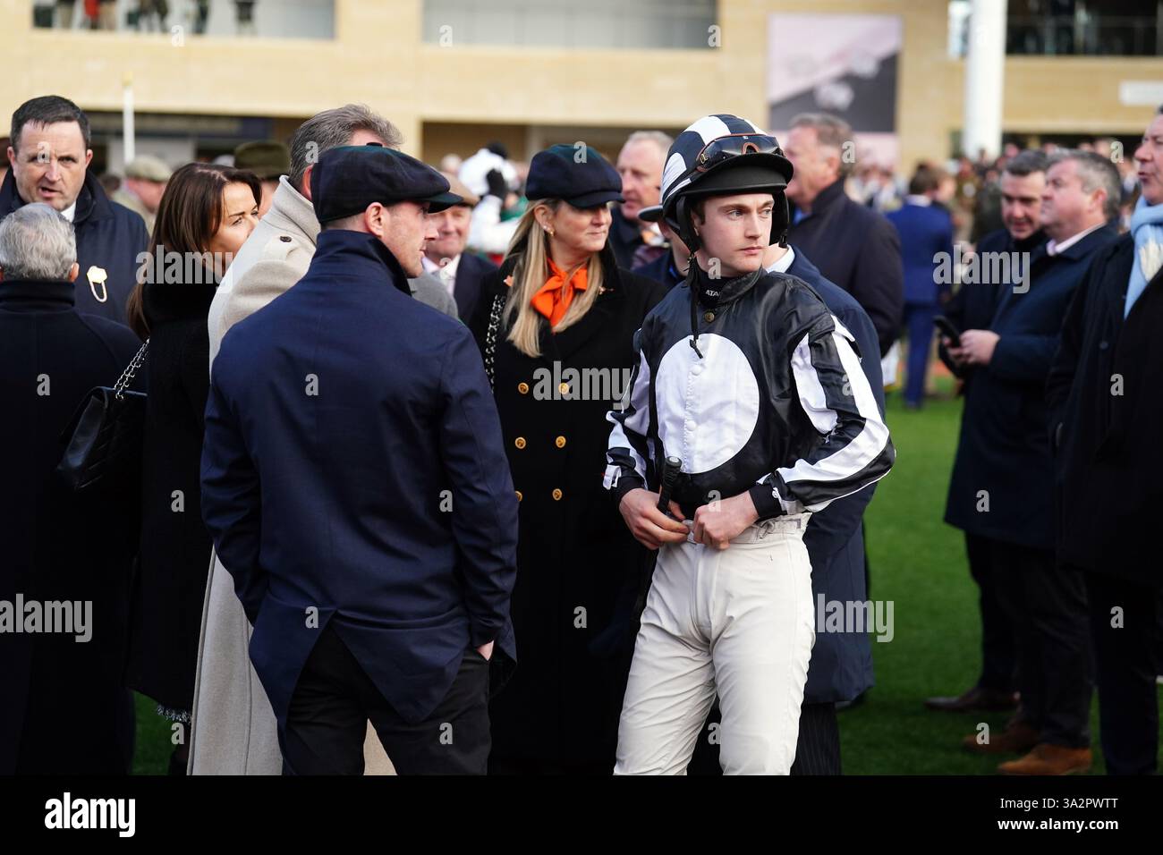 Alan O'Sullivan, brother of the late jockey Michael O'Sullivan, on day ...