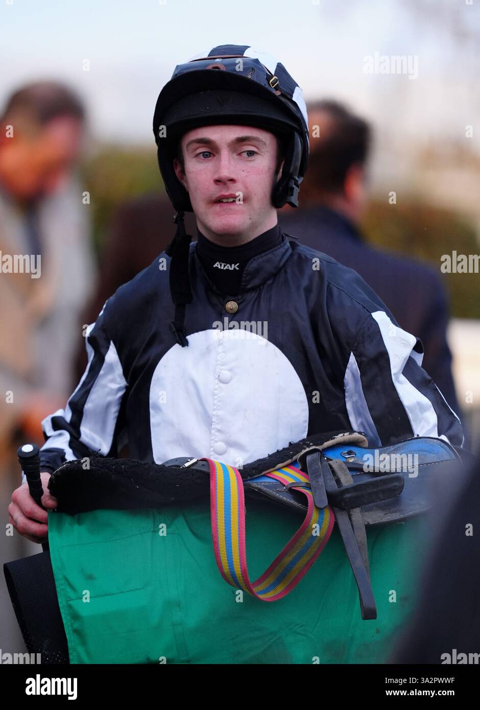 Alan O'Sullivan, brother of the late jockey Michael O'Sullivan, on day ...