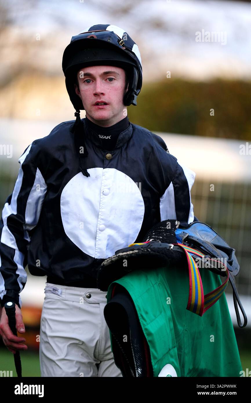 Alan O'Sullivan, brother of the late jockey Michael O'Sullivan, on day ...