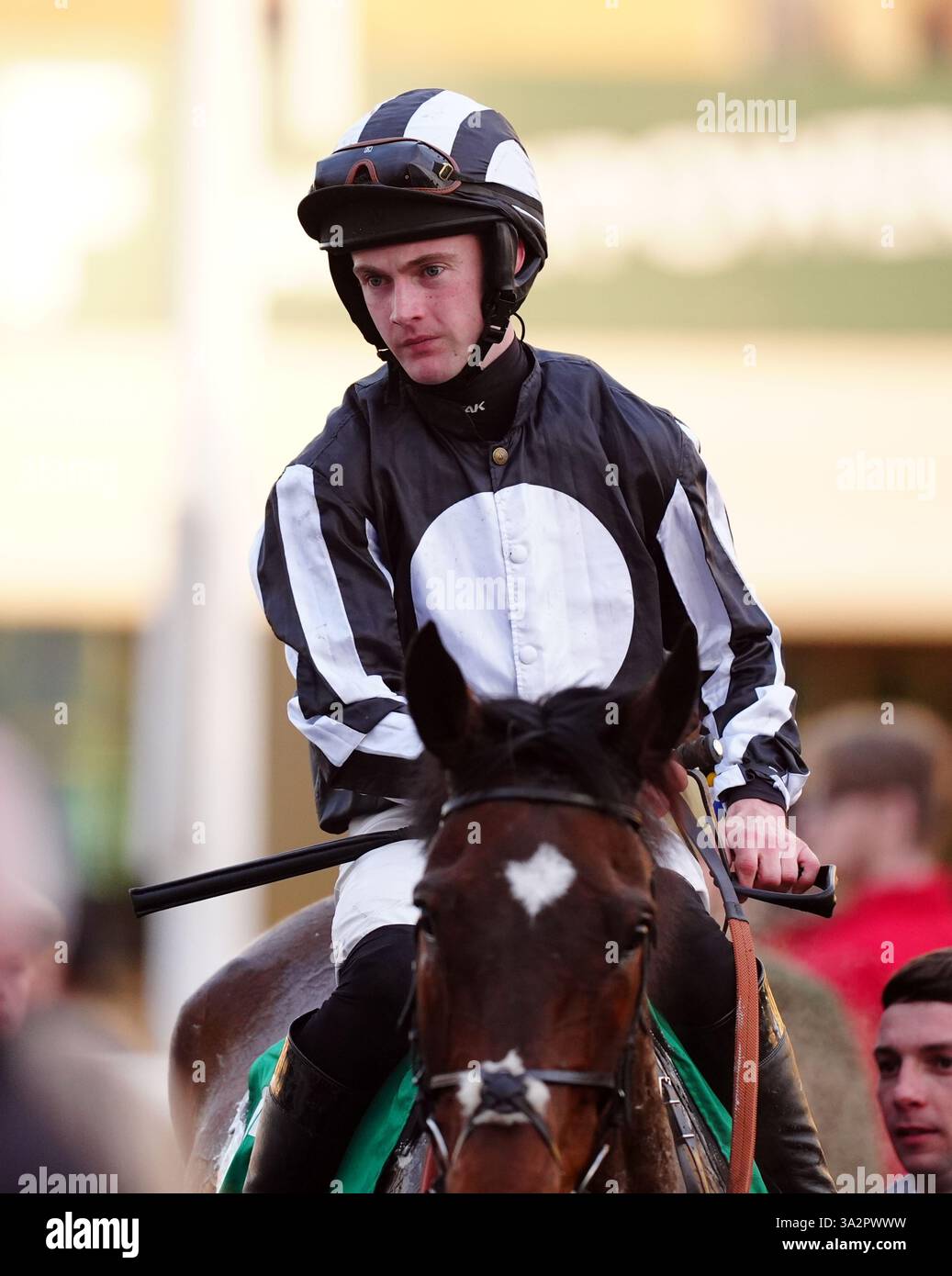 Alan O'Sullivan, brother of the late jockey Michael O'Sullivan, on day ...