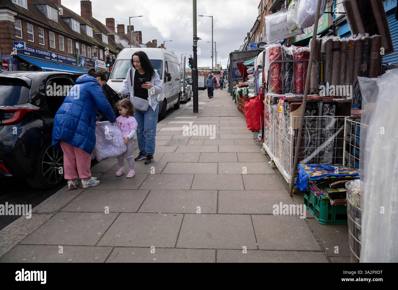 Burnt Oak, suburb in North West London, England, United Kingdom which ...