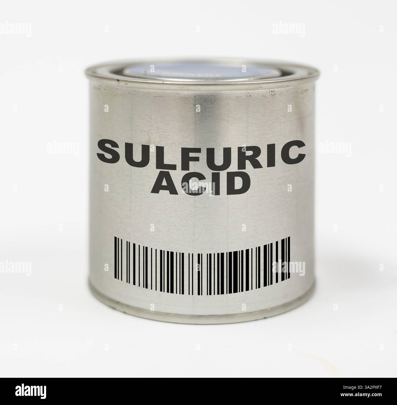 Sulfuric Acid Used in etching metal surfaces for better adhesion Stock ...