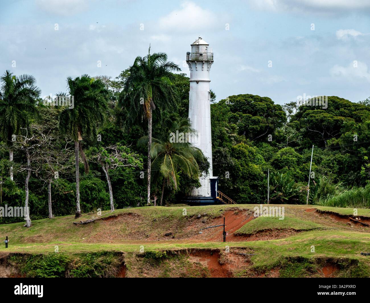The Toro Point Light is a white steel lighthouse that marks the ...