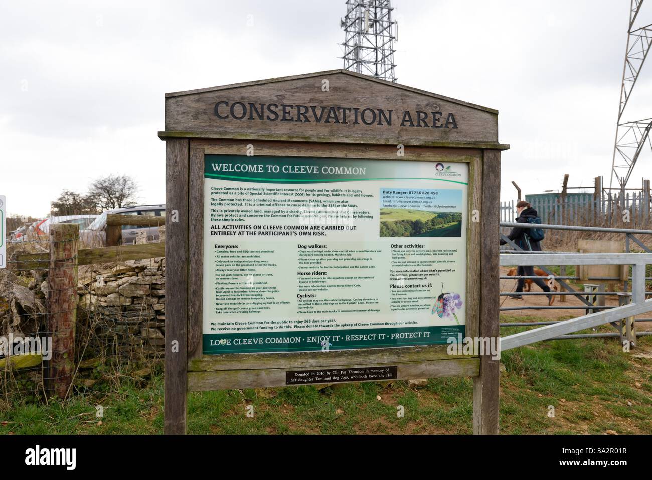 Cleeve Common, on Cleeve Hill, Cheltenham, Gloucestershire, England. 13 ...