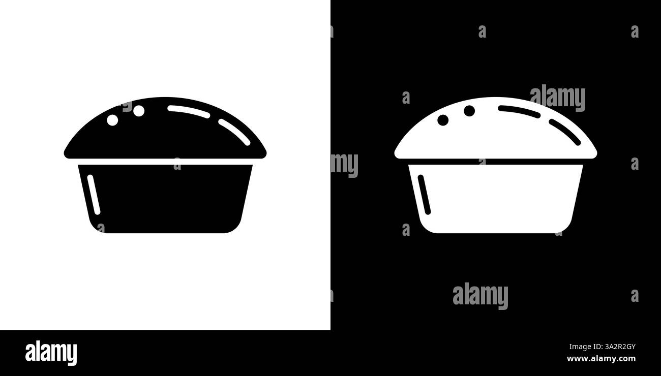 Elegant sweet dish Stock Vector Images - Alamy