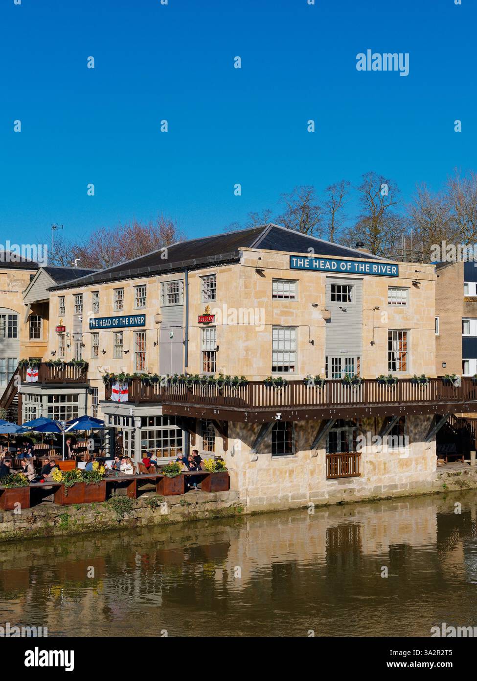 The Head of the River, Pub, Hotel, River Thames, Oxford, Oxfordshire ...